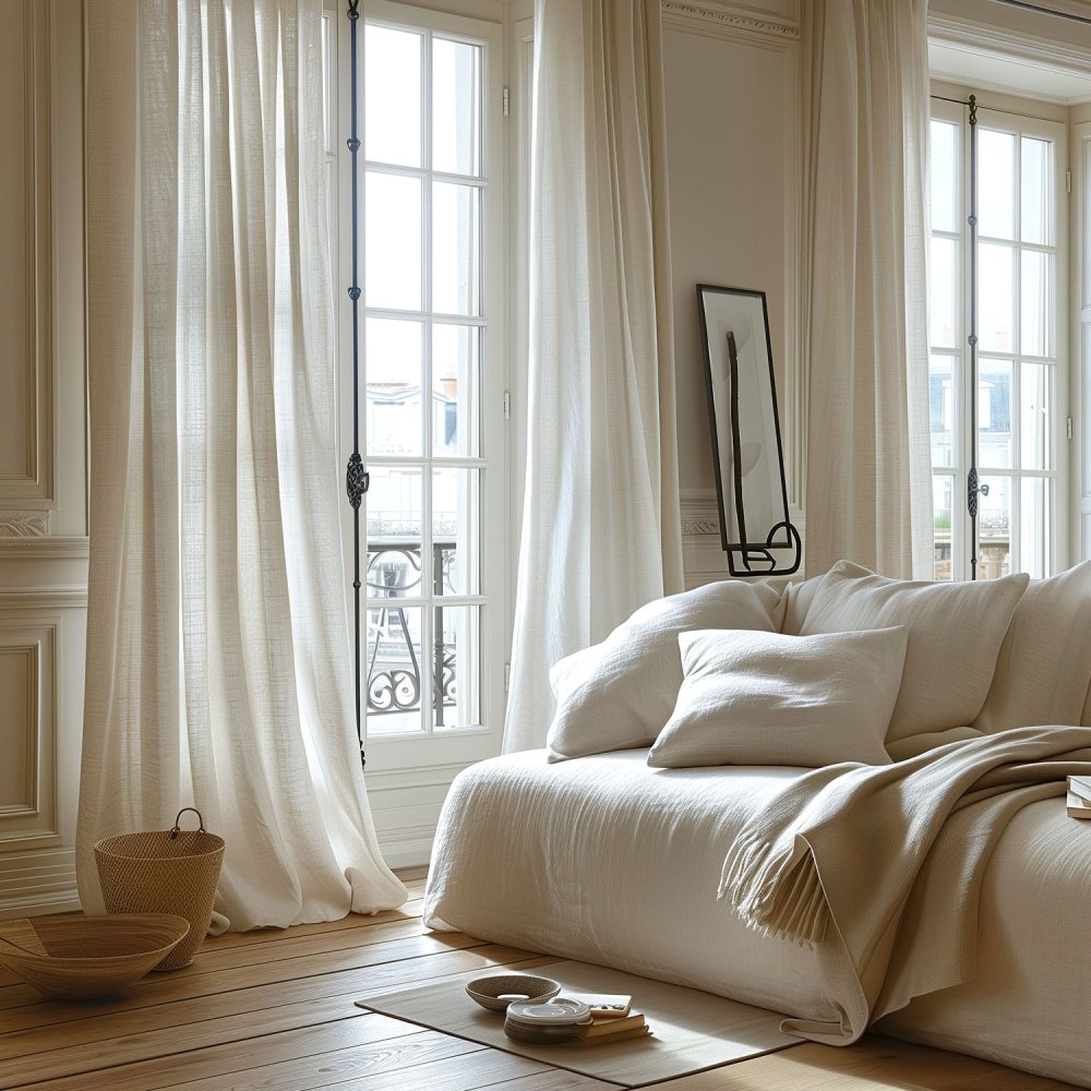 Improving Home Ventilation: The Role of Linen Curtains in Air Flow Enh – Deconovo US