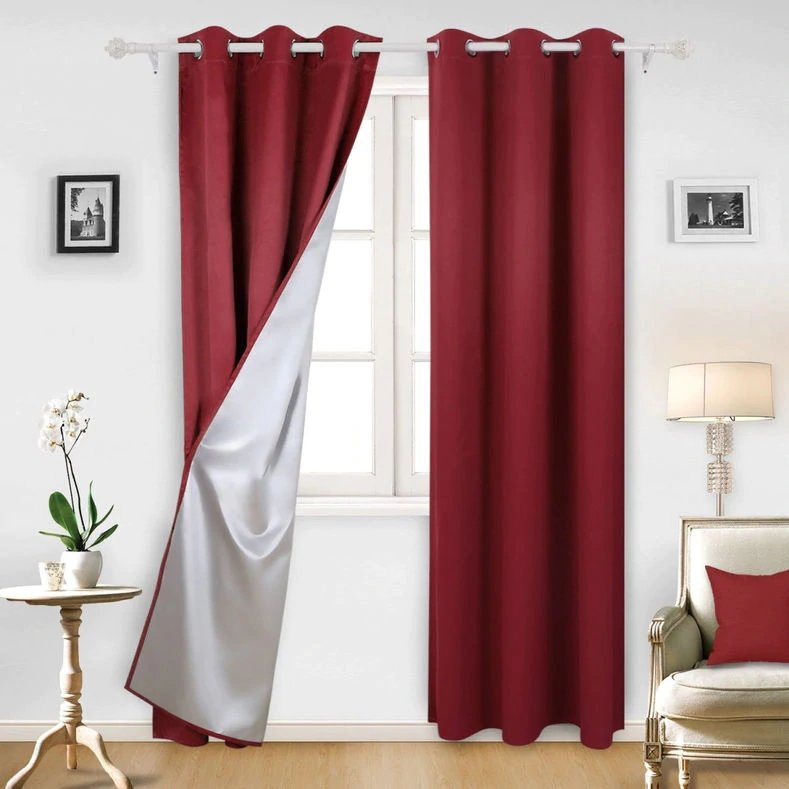 Red Curtains for EVERY Room – Deconovo US