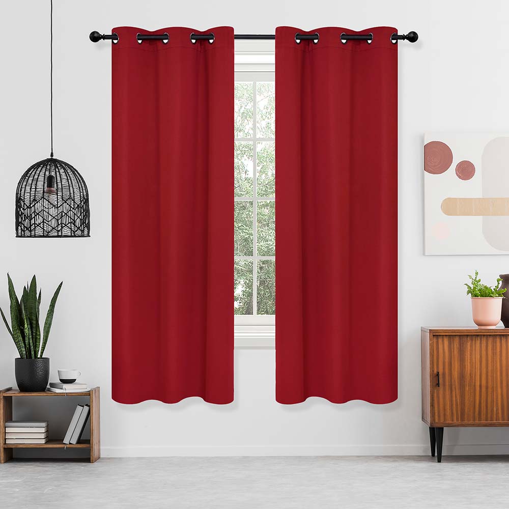 Red Show Curtains